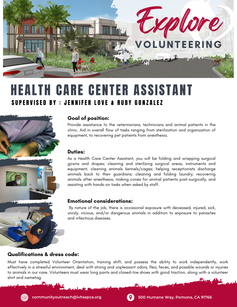 Volunteer - IVHS & SPCA